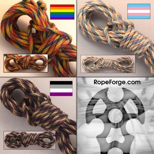Shibari Rope, Bondage Rope, Colored, Jute Rope, BDSM, Kink - Etsy
