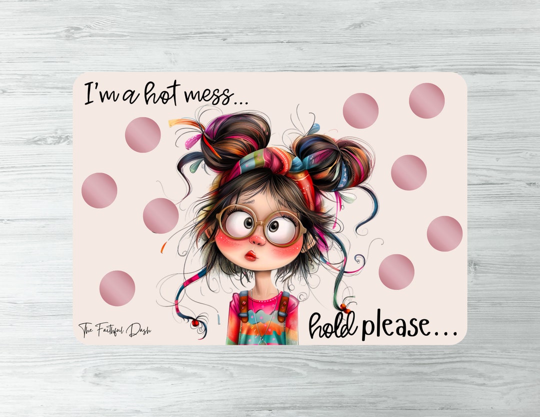 HOT MESS Scratch off Savings Challenge | Amounts Under 10 | Laminated ...