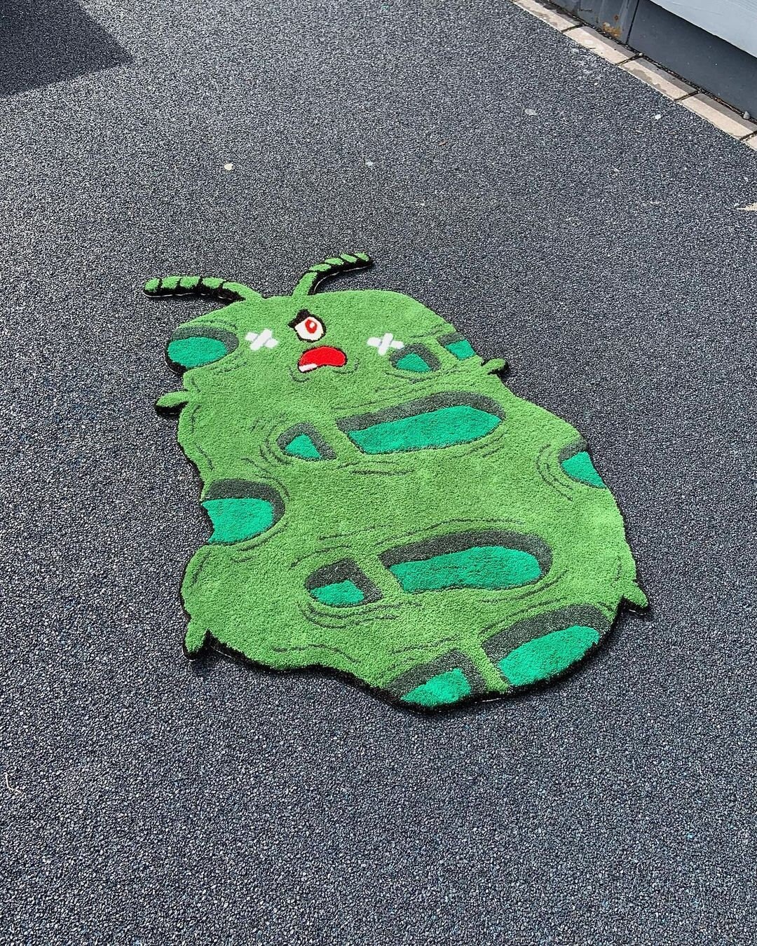 The Plankton Rug / Tufted Rug / Cartoon Rug - Etsy