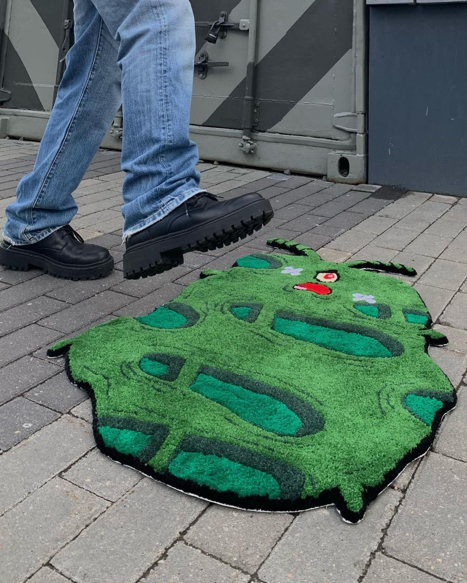 The Plankton Rug / Tufted Rug / Cartoon Rug - Etsy