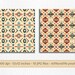 Traditional Tribal Digital Paper Pack, Native American Seamless Pattern ...