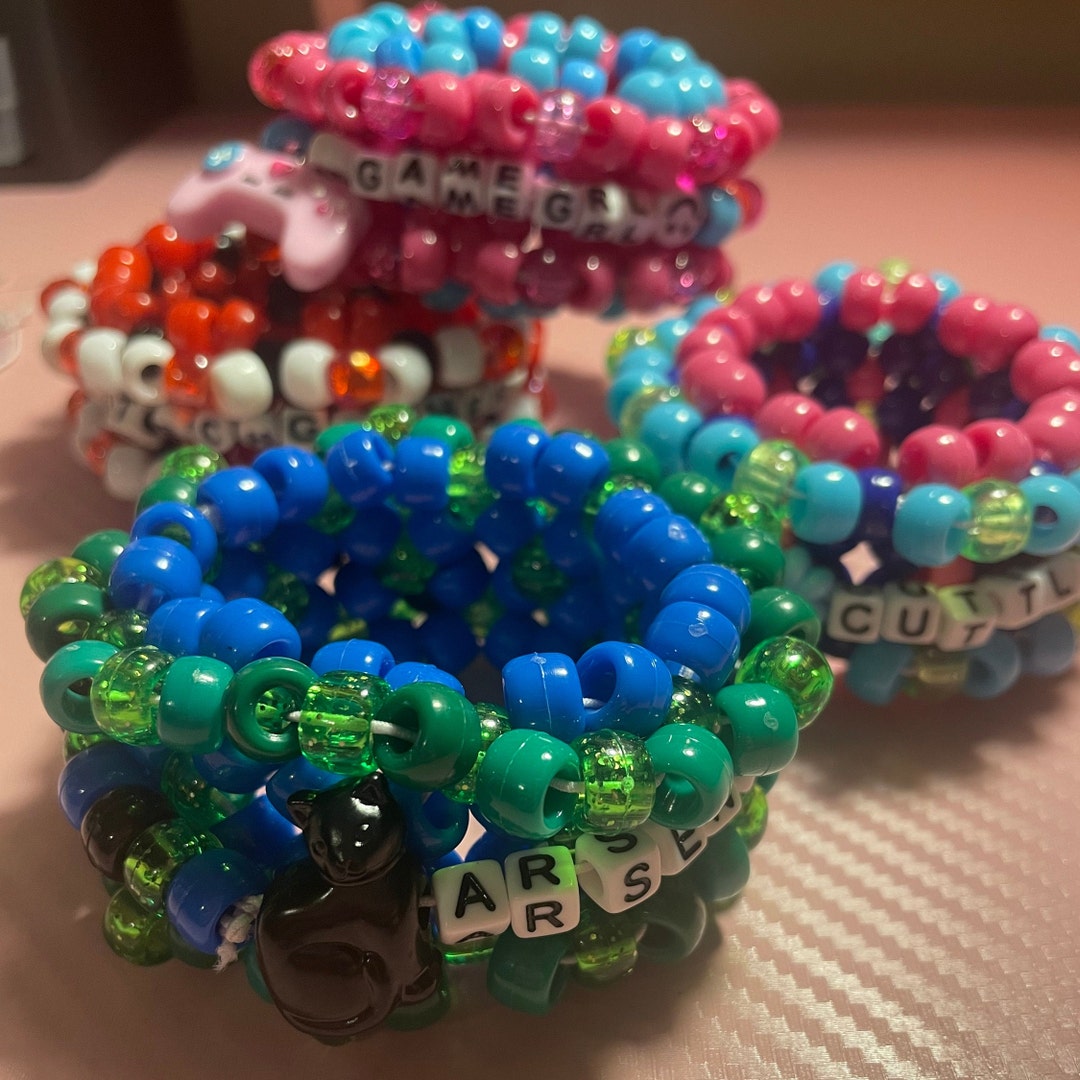 Custom Mini Rotating Kandi Cuffs - Etsy