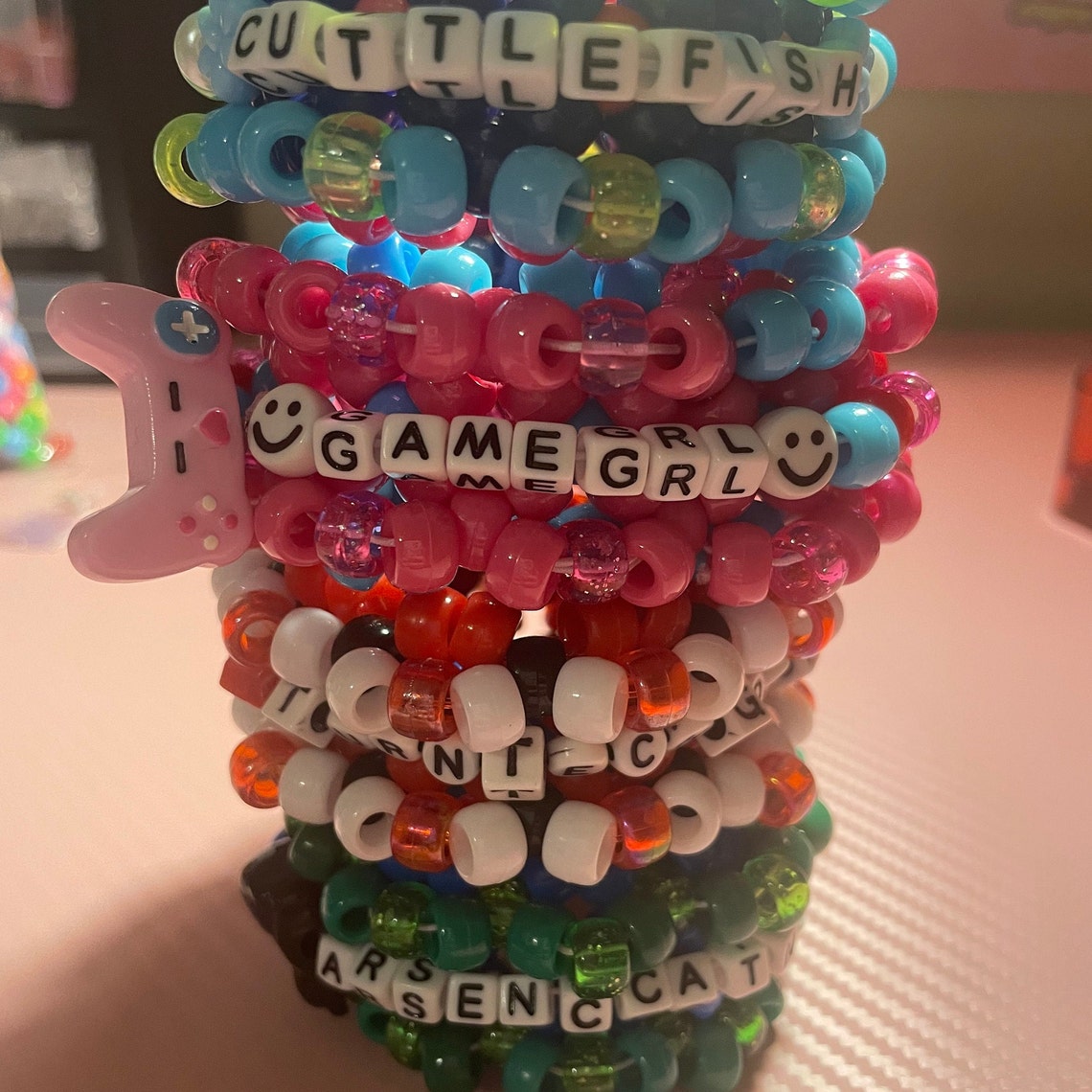 Custom Mini Rotating Kandi Cuffs - Etsy