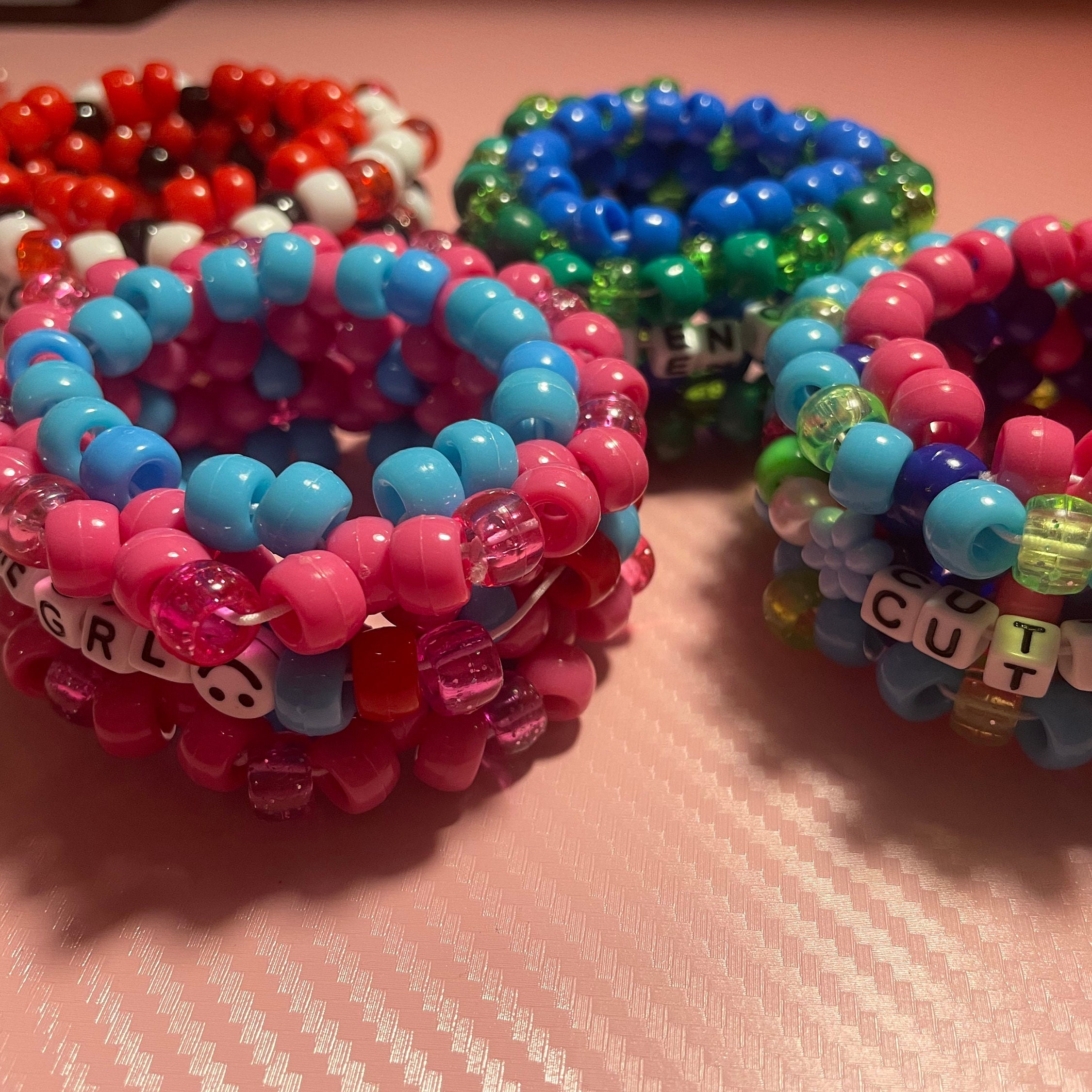 Custom Mini Rotating Kandi Cuffs - Etsy