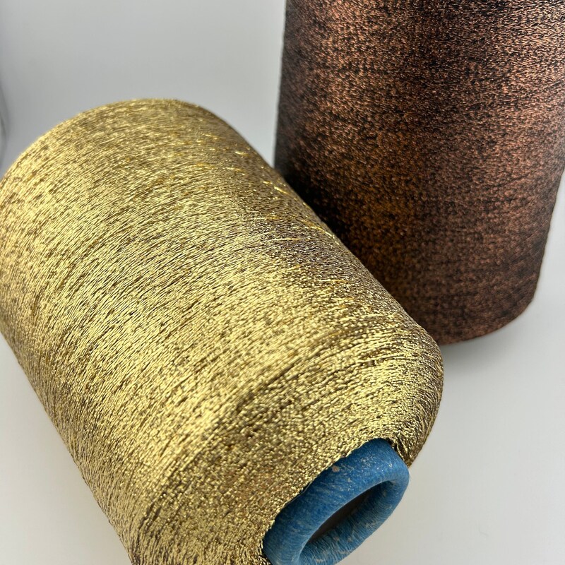 Metallic Yarn - Etsy