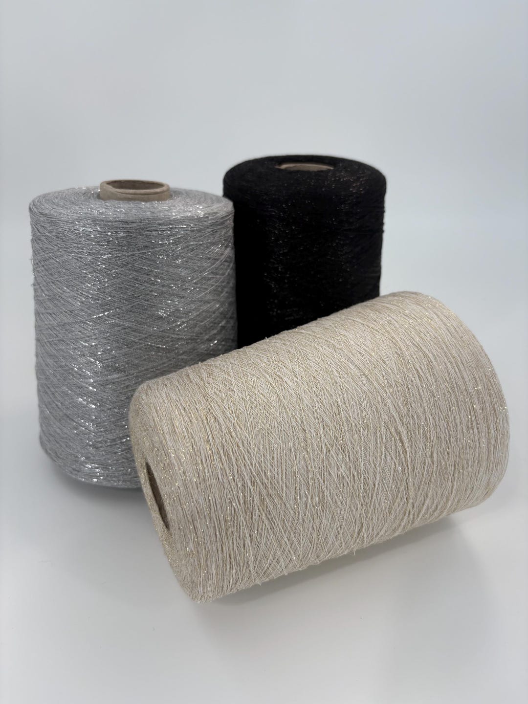 Copper Lurex Yarn: Glitter Metallic Thread, 3827 Yds - Etsy