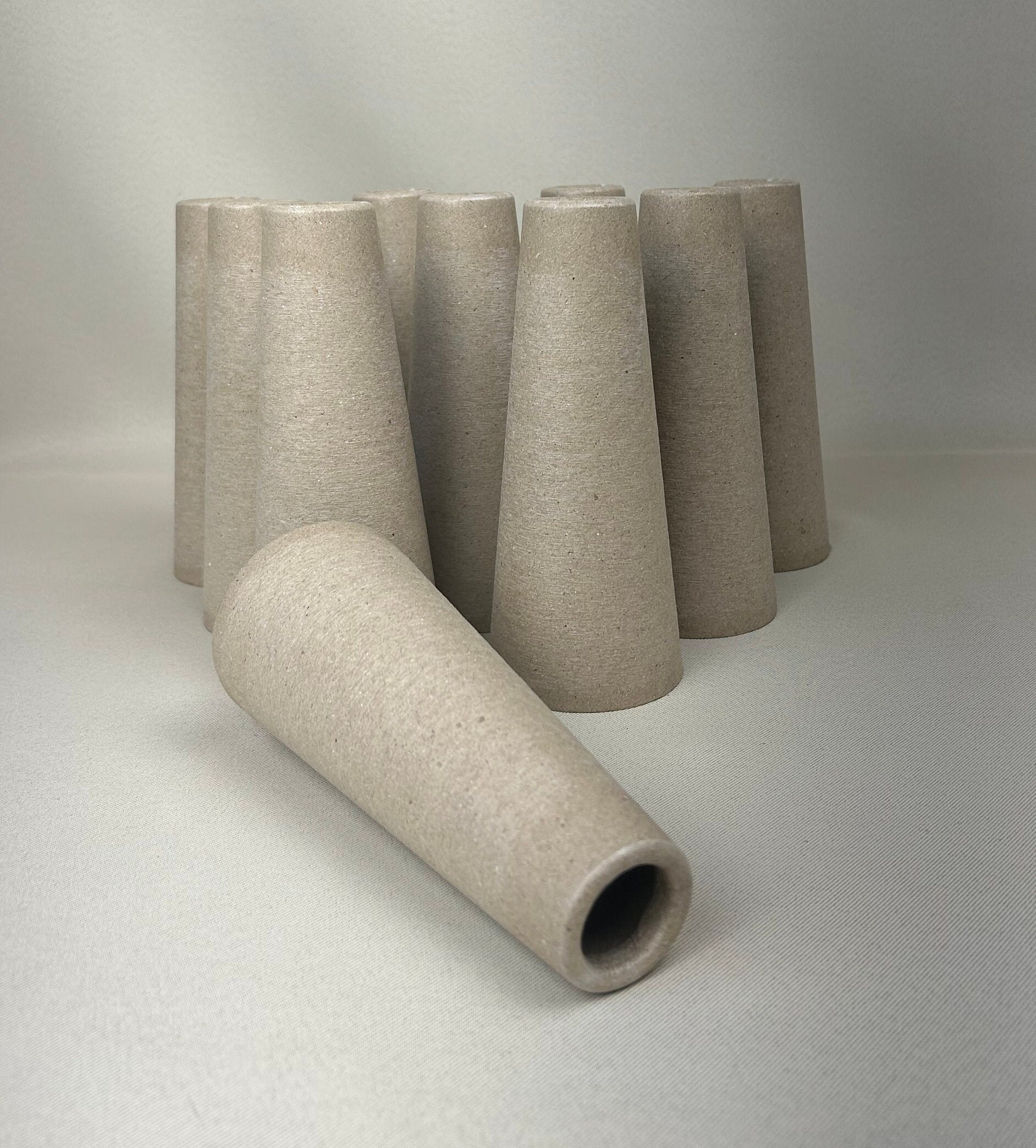 Multi-purpose Craft Cones: Set of 10 Cardboard Cones for Yarn, Papier ...