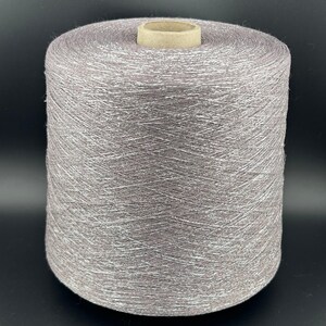 Lurex Yarn Silver&pink Metallic Yarn Yarn on Cone Glitter Yarn 3500m ...