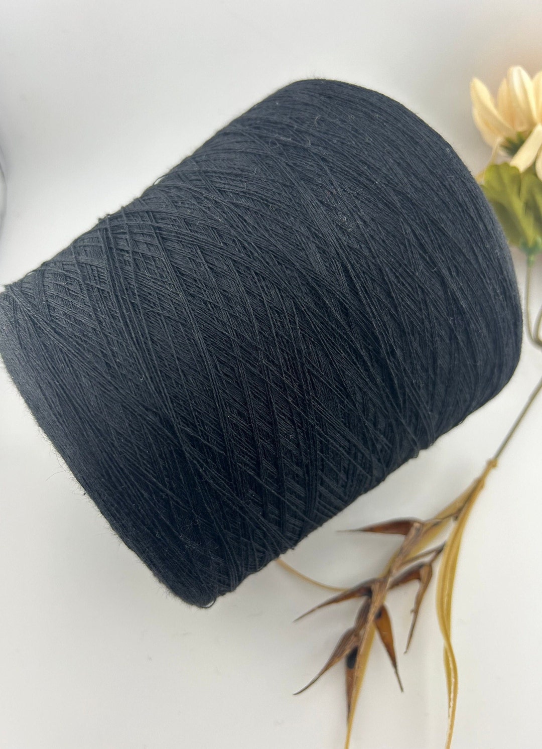 100% Natural Linen Yarn, Luno Puro 2/26, Linen Yarn Cone, Yarn on Cone ...