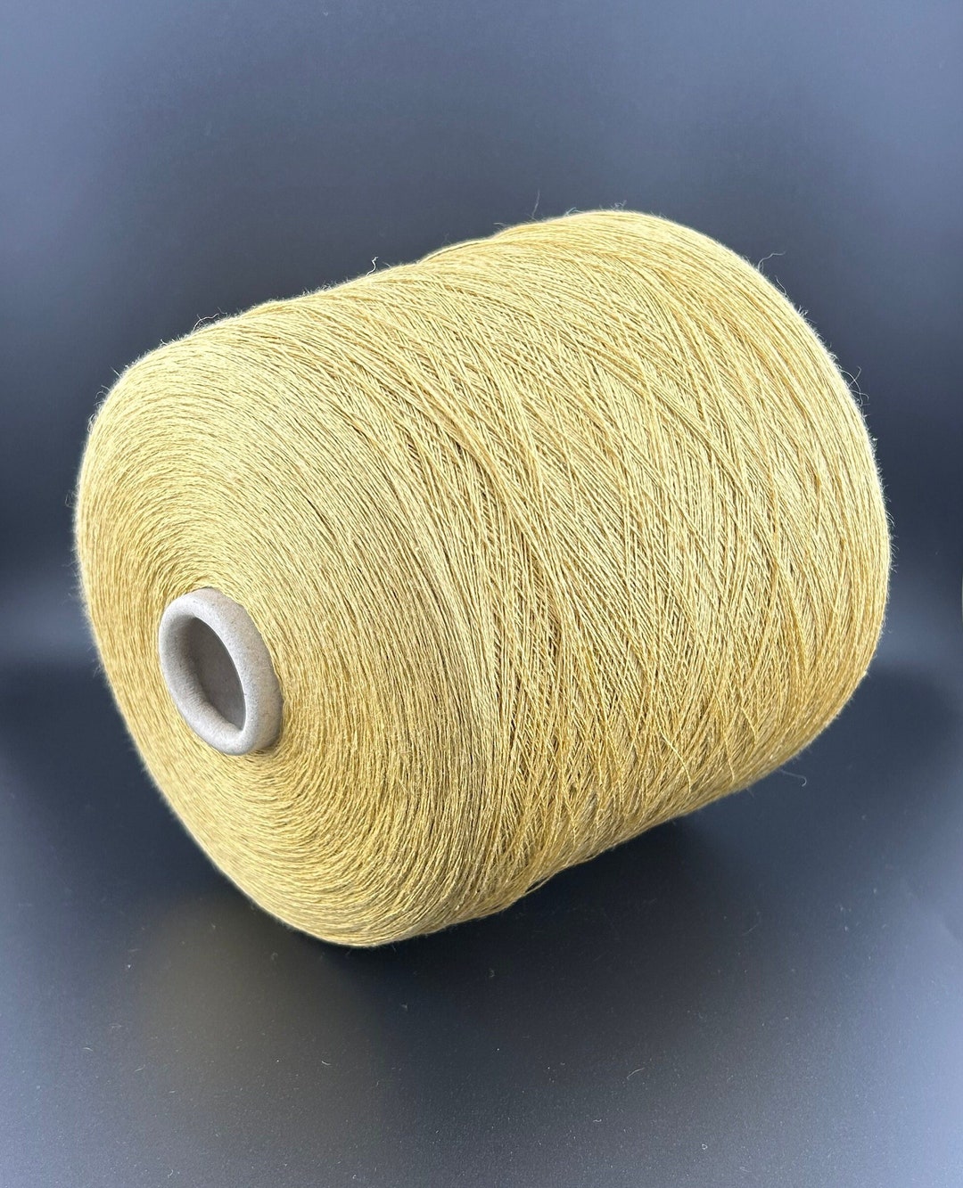 100% Natural Linen Yarn, Toscano 2/26, Linen Yarn Cone, Yarn on Cone ...