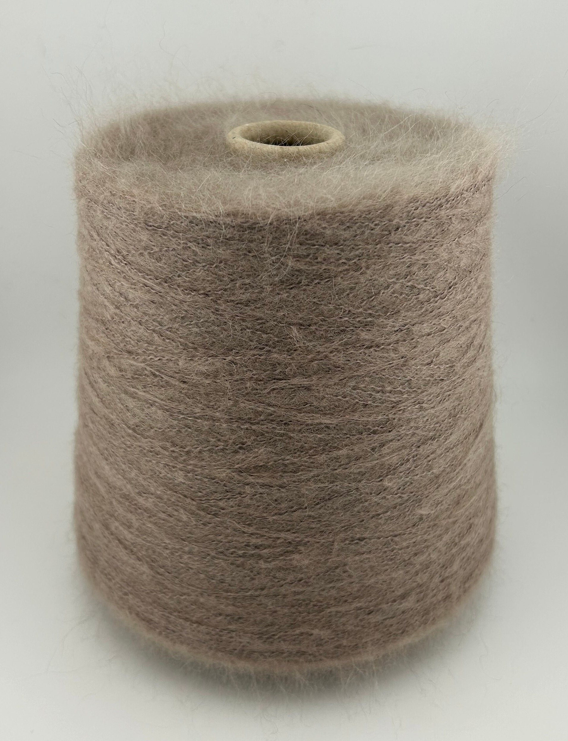 Kid Mohair Yarn on Cone, Fluffy Yarn, Wool Yarn Cone, Lace Yarn ...