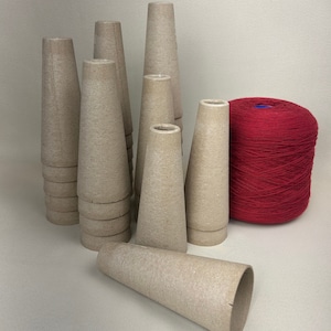 Multi-purpose Craft Cones: Set of 10 Cardboard Cones for Yarn, Papier ...