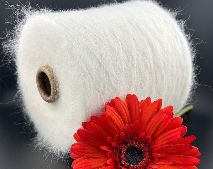 Soft Baby Alpaca Yarn on Cone, Fluffy Yarn, Lace Yarn, Wool Yarn Cone ...