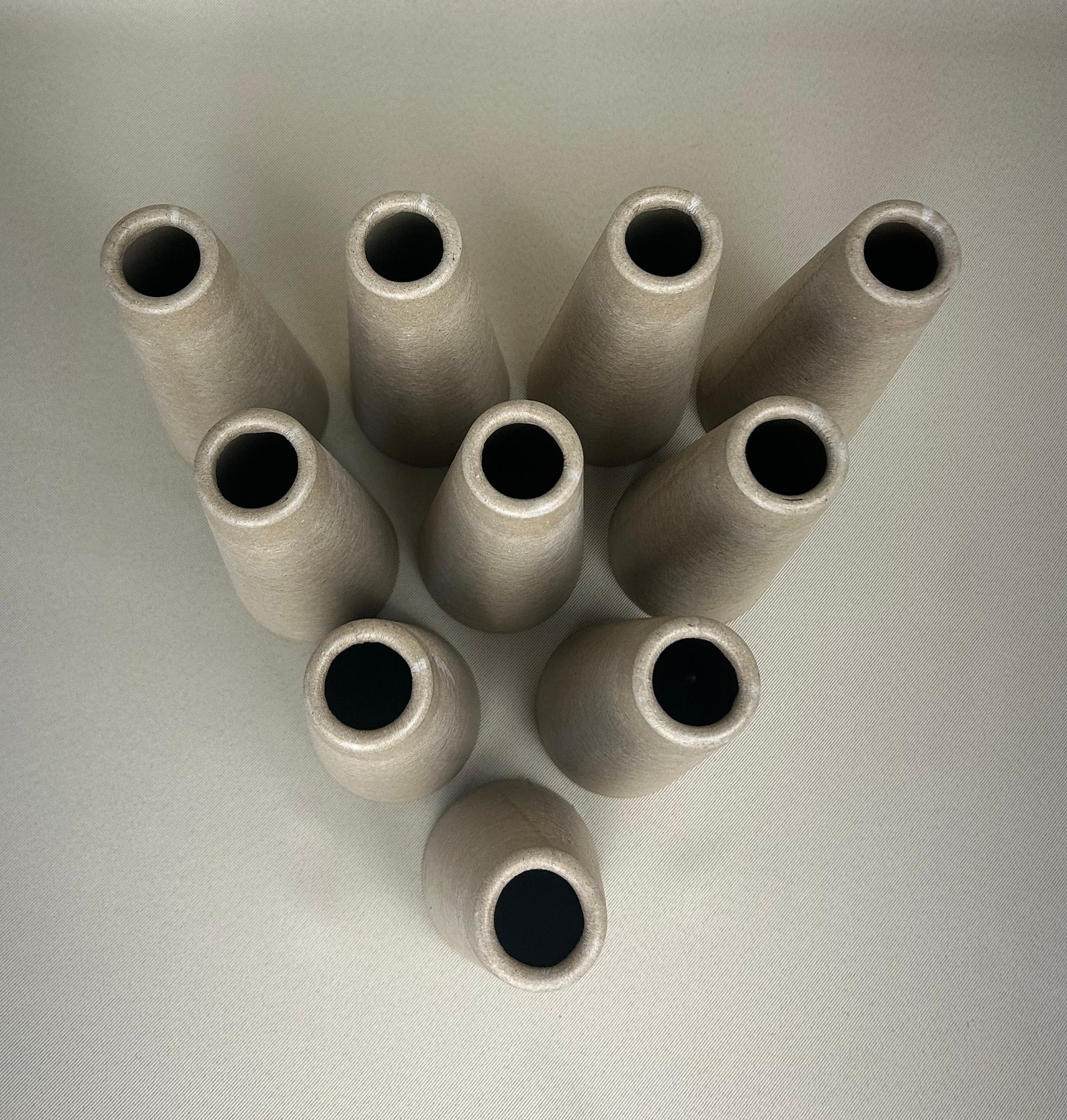 Multi-purpose Craft Cones: Set of 10 Cardboard Cones for Yarn, Papier ...