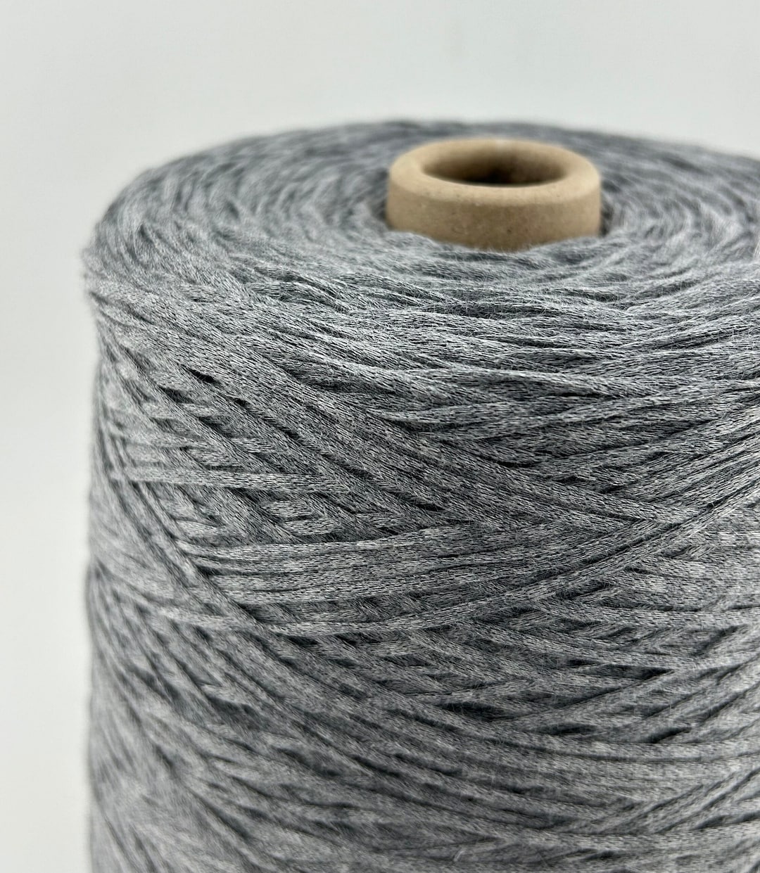 100% Cotton Italian, Tape Yarn, Tshirt Yarn, Cord on Cone for Knitting ...