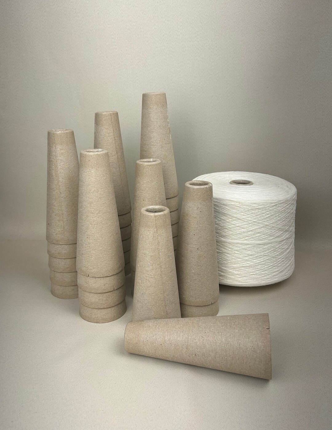 Multi-purpose Craft Cones: Set of 10 Cardboard Cones for Yarn, Papier ...