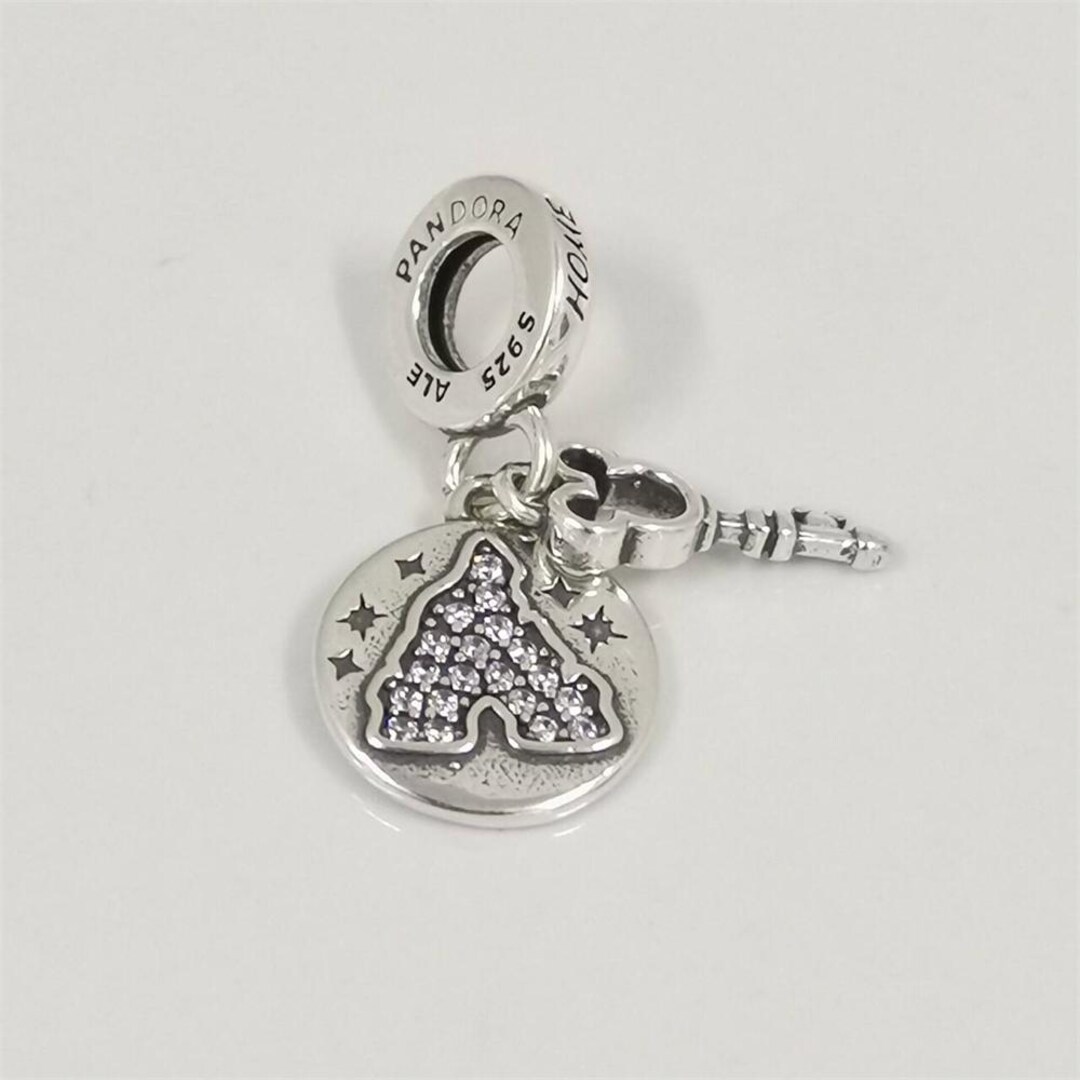 Pandora Mickey Key Castle Dangle Charm - Etsy