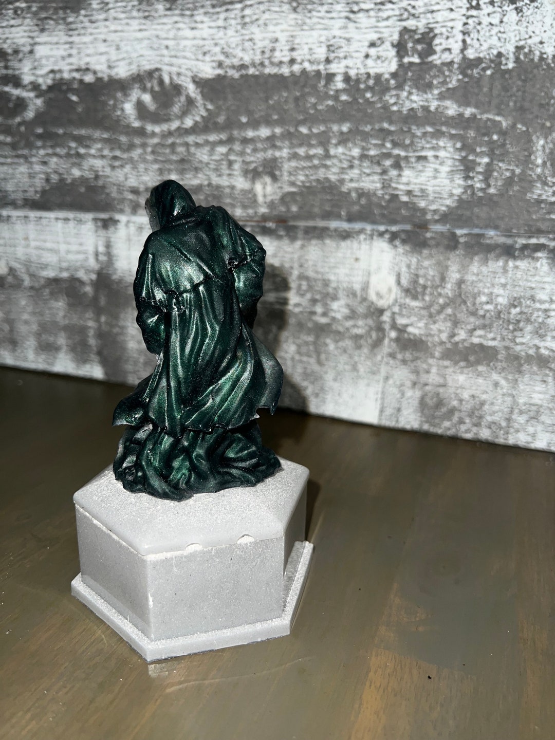 Grim Reaper Trinket Box (green Tint) - Etsy