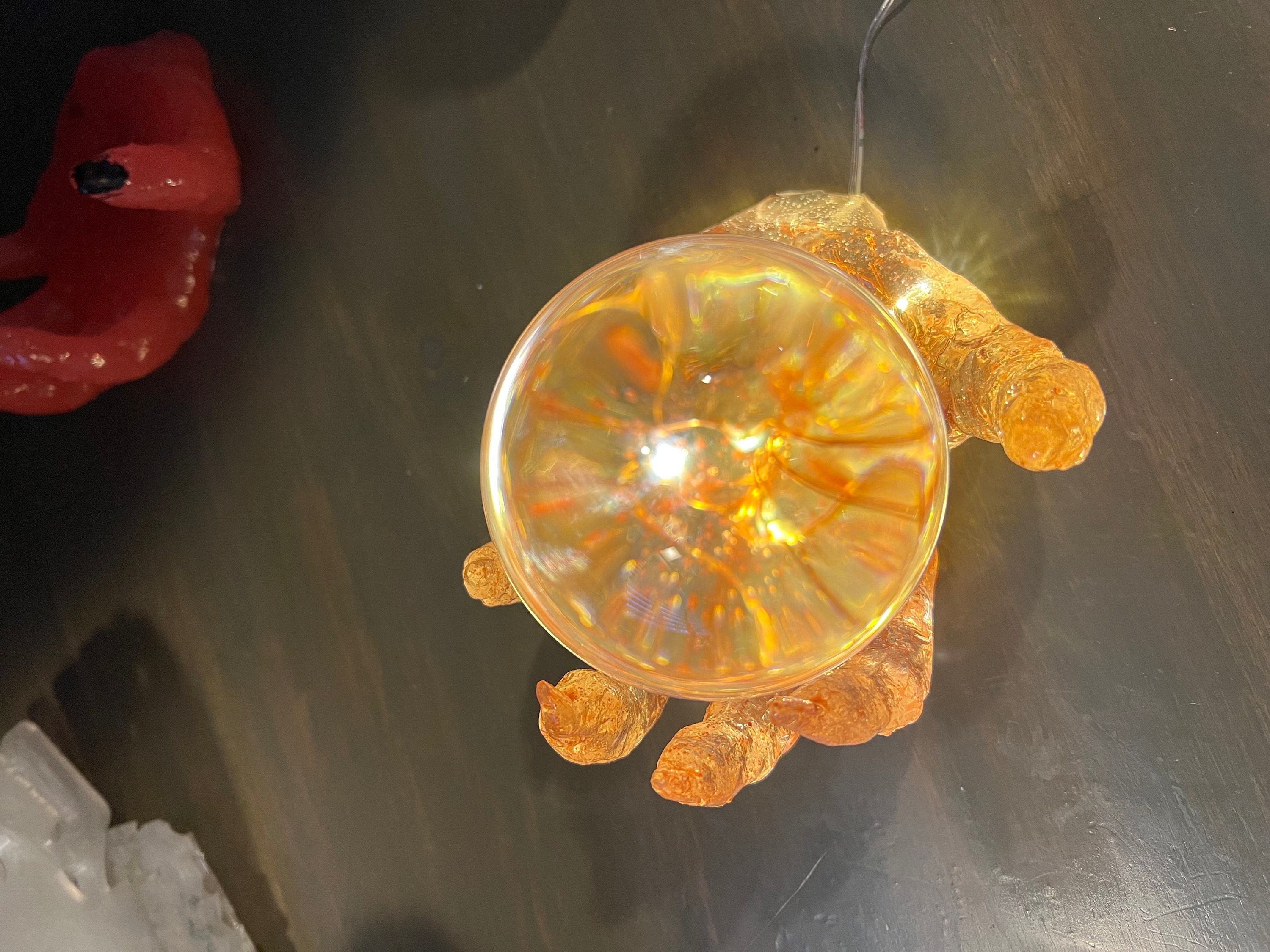 Clear Light-up Hand (red Tint-hand Only) - Etsy