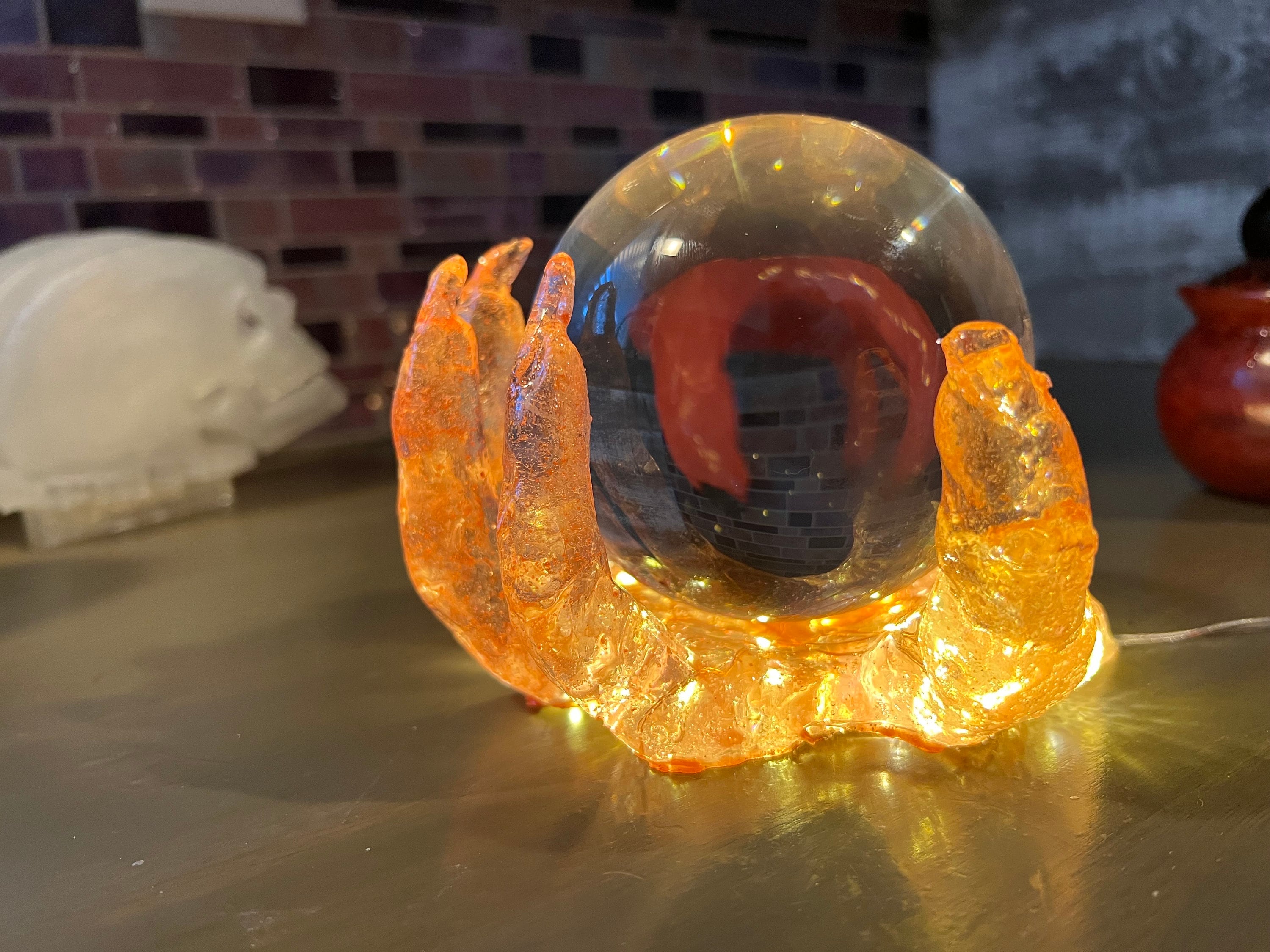 Clear Light-up Hand (red Tint-hand Only) - Etsy