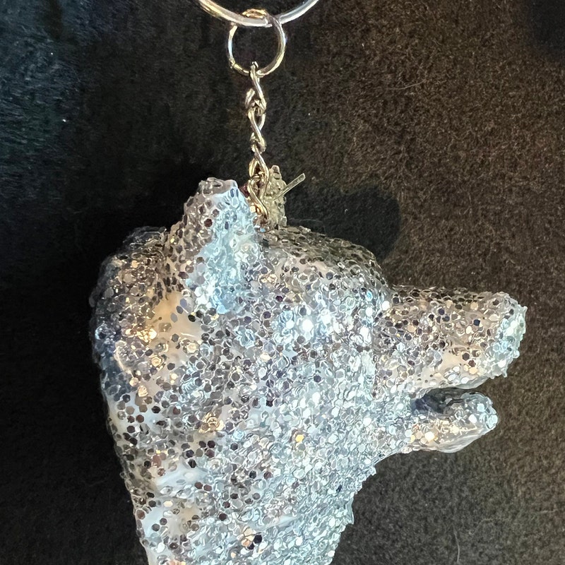 Wolf Keychain - Etsy