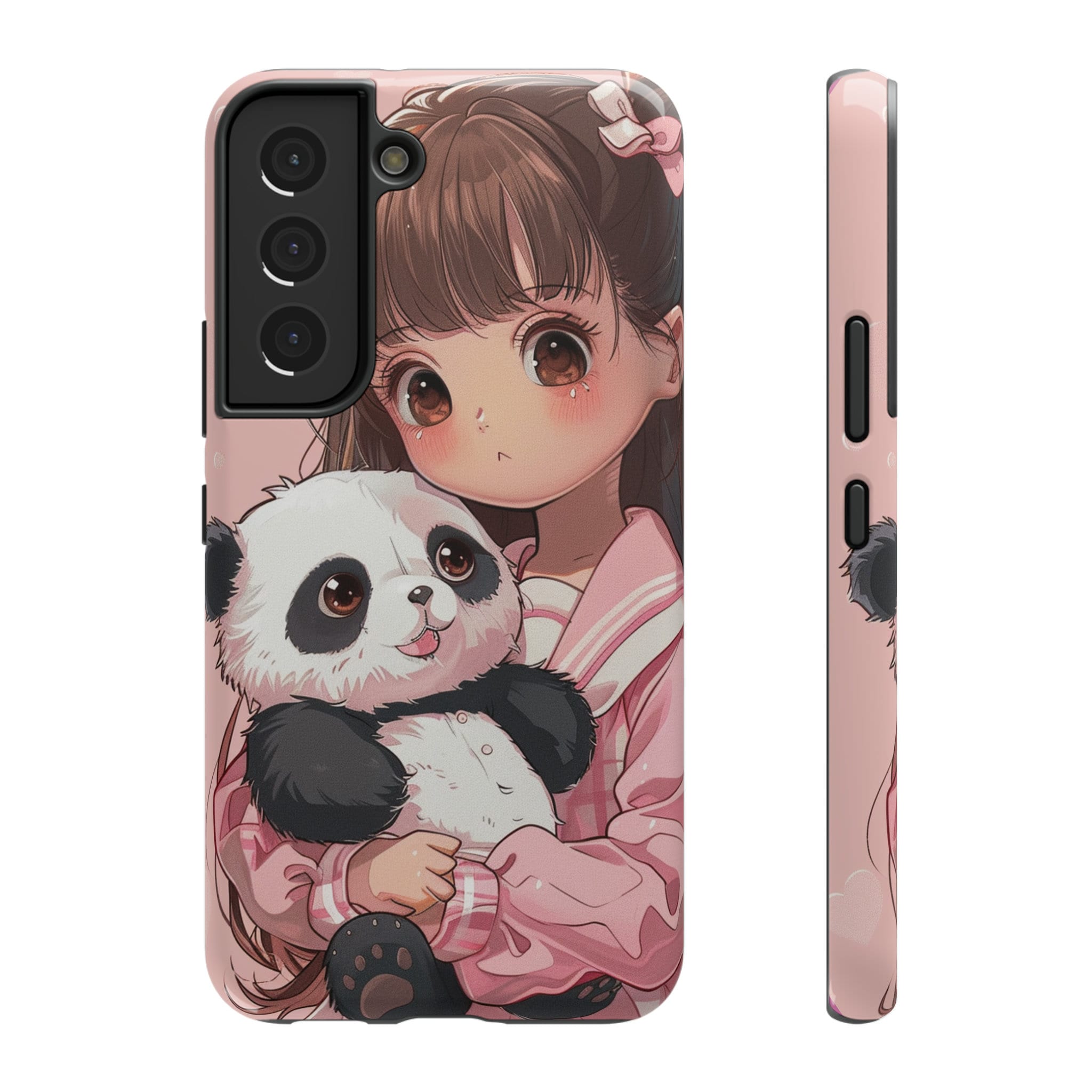 Anime Phone Case, Panda Phone Case, Cute Panda Bear & Girl Phone Case ...
