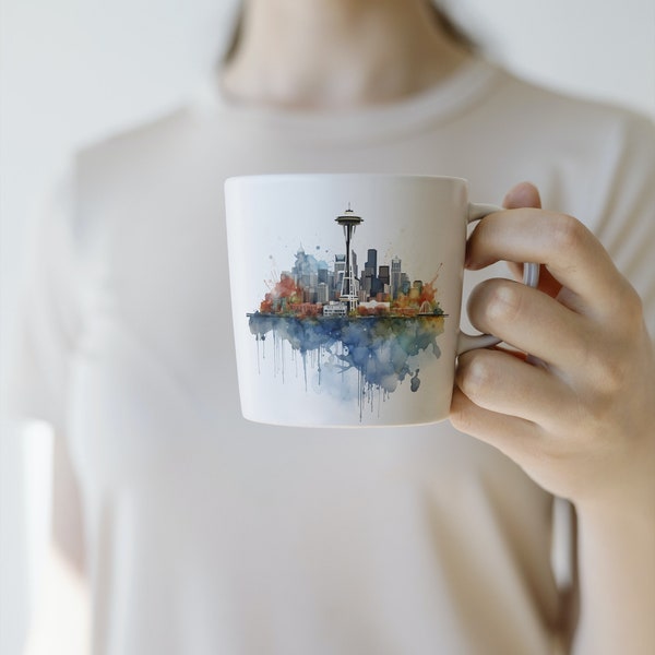Seattle Coffee Mugs - Etsy