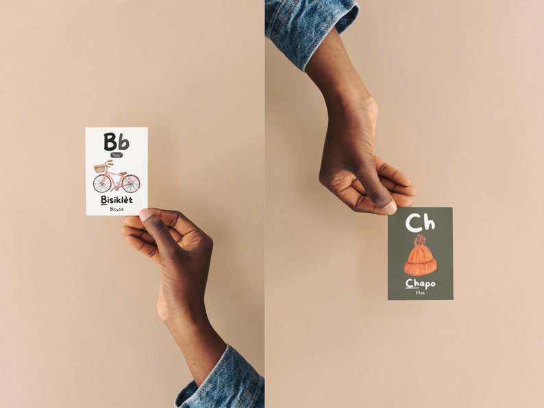 Flashcards for Kids, Printable Flashcards, Haitian Creole Alphabet ...