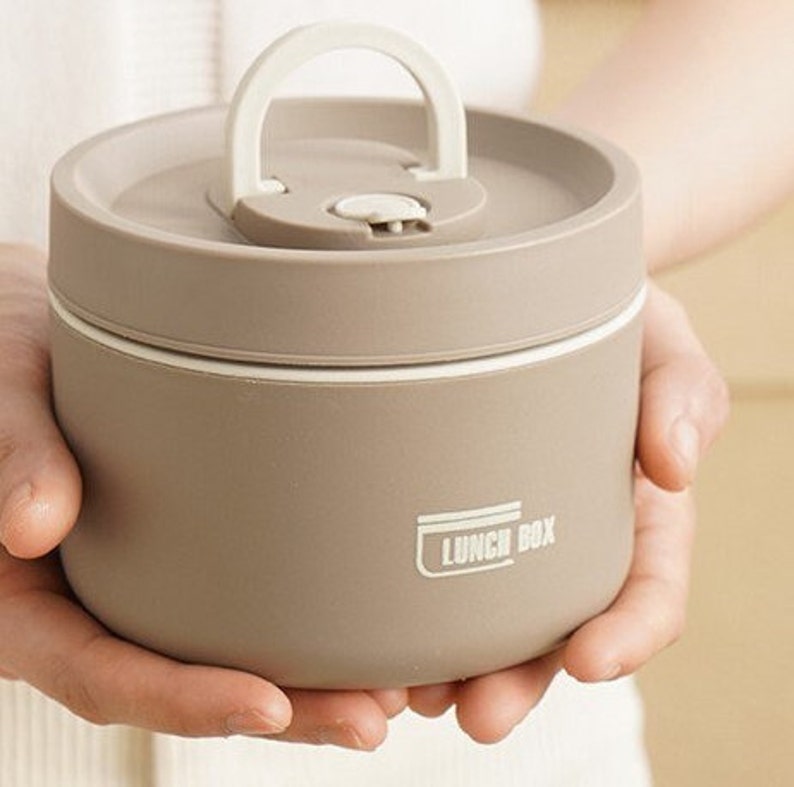 Lunch Box Thermos Food Flask Leakproof Stainless Steel Vacuum Lunch Box ...