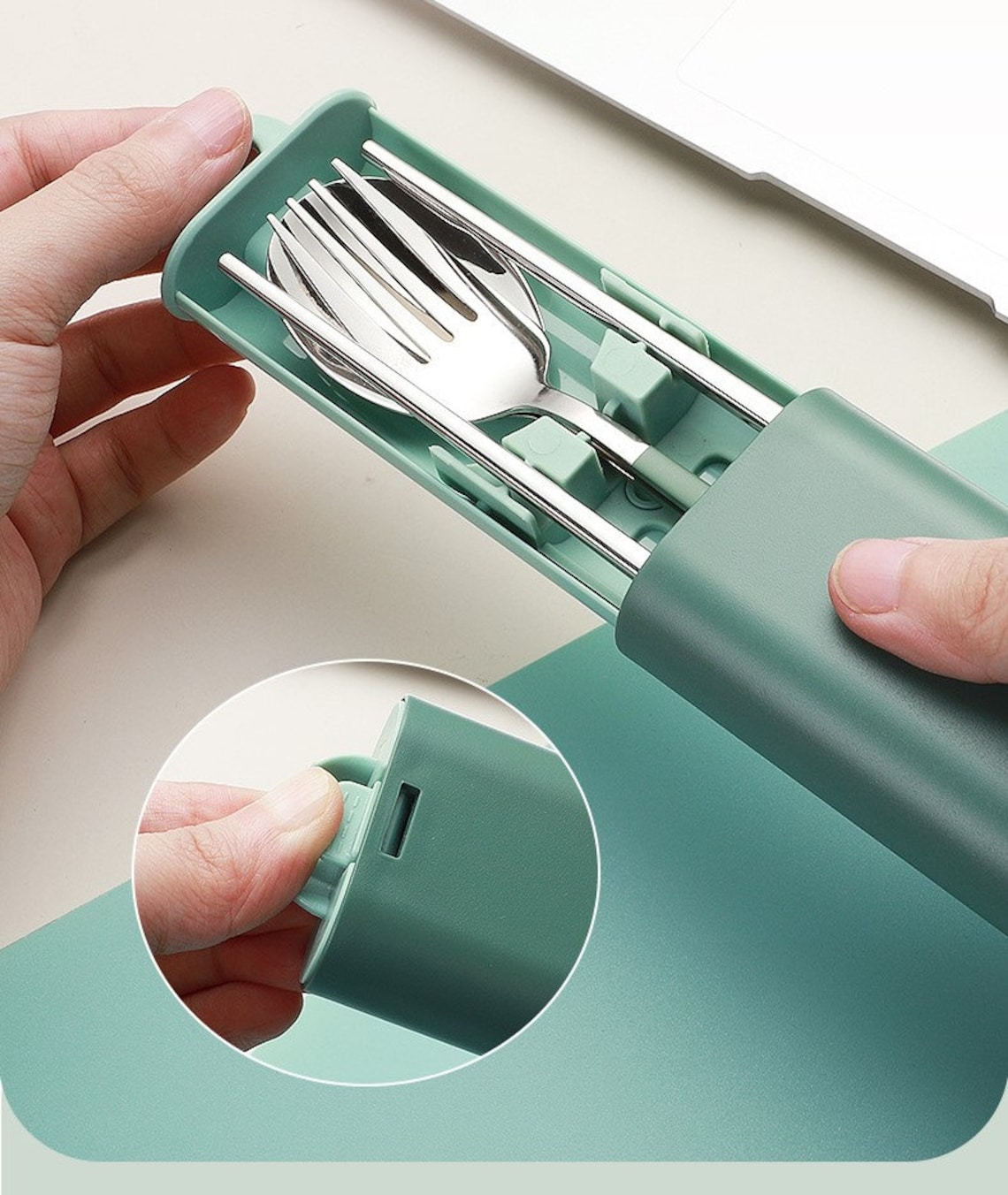 Lunch Box Thermos Food Flask Leakproof Stainless Steel Vacuum Lunch Box ...