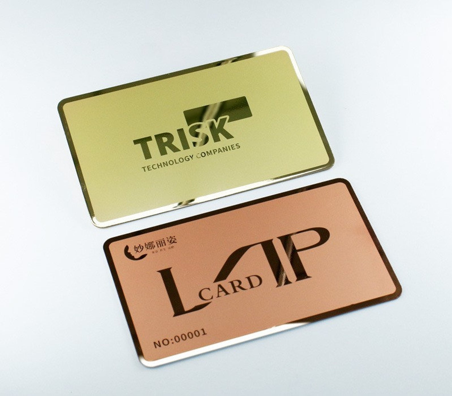 Gold Member Card, Metal Personalized Luxury Cards, Custom Executive VIP ...