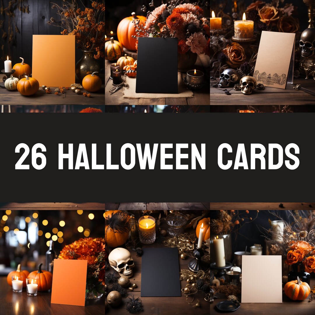 Halloween Card, Party Invitation, Halloween Invitation, Halloween Party ...