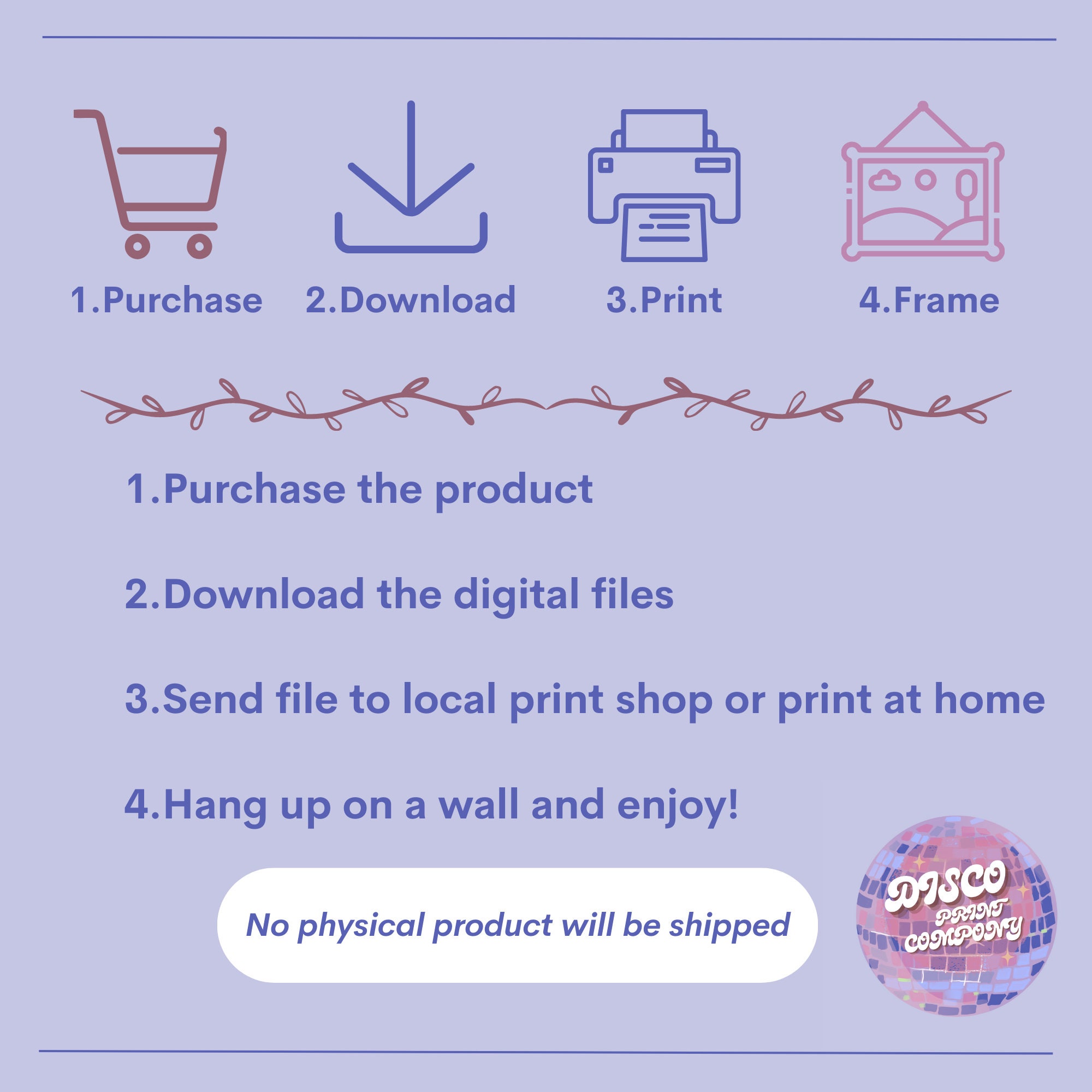 Grow With the Flow Poster Motivational Quote Print Positive - Etsy