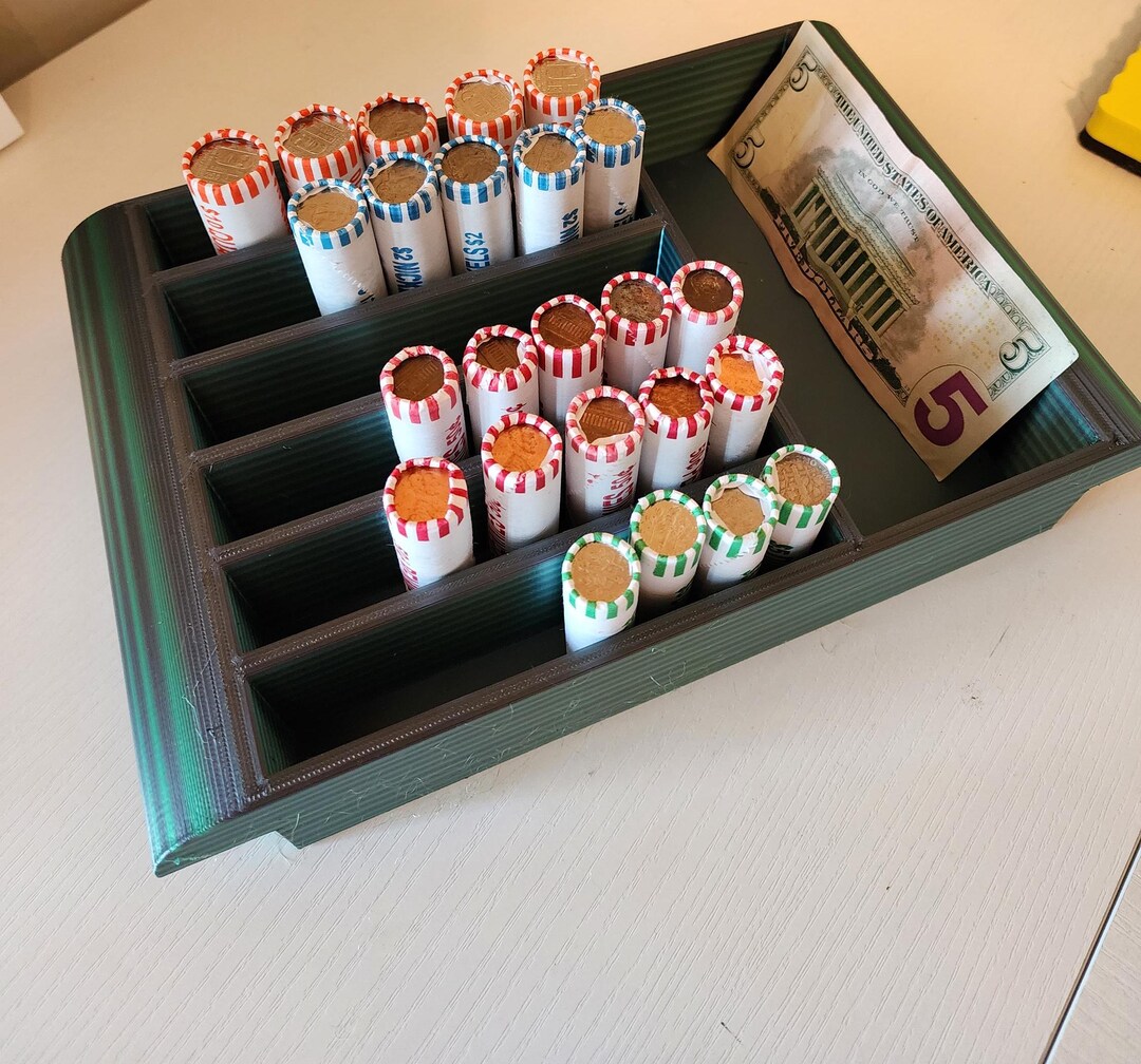 Heavy Duty Money Tray | Safe Storage Tray Cash Coins - Etsy