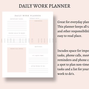 Work Day Planner Bundle Goodnotes Digital Planner - Etsy