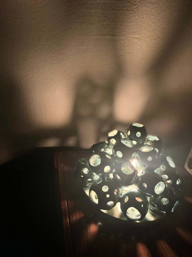 Magical, Sea-themed, Ceramic Coral Reef Lamp - Etsy