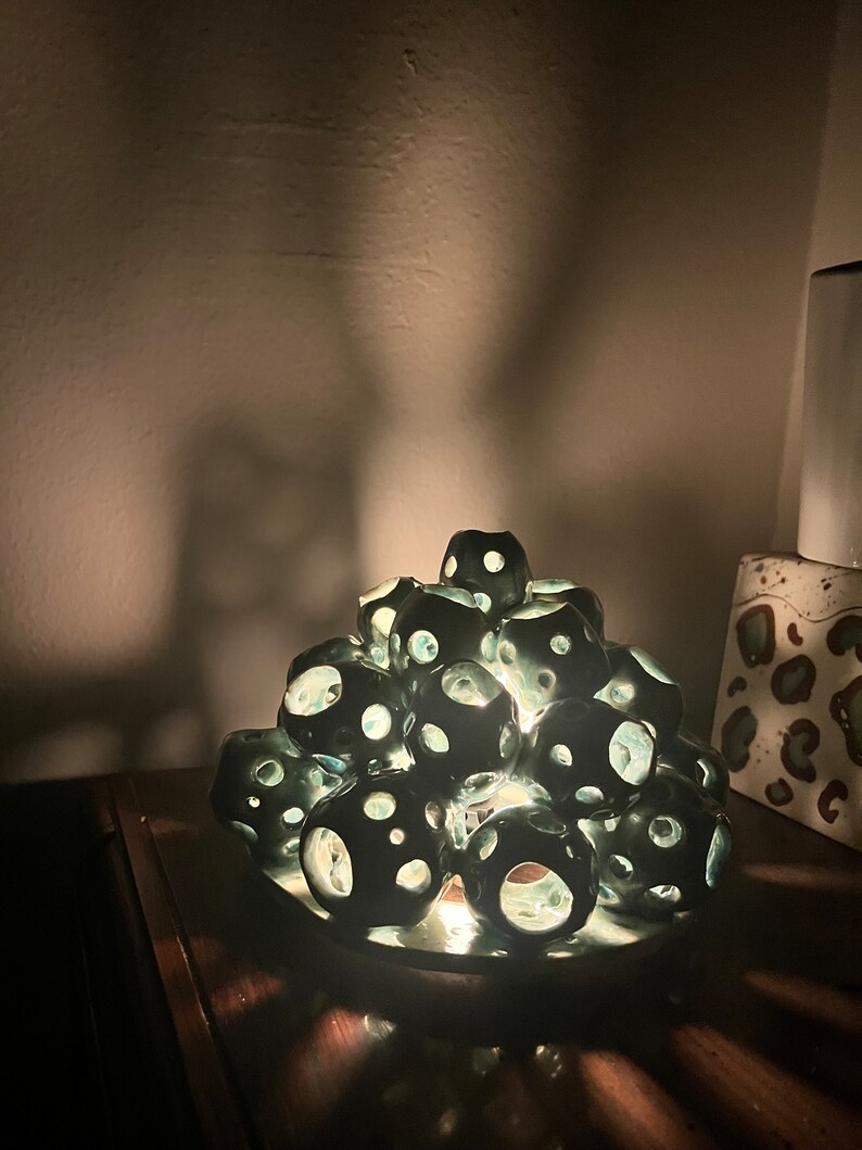 Magical, Sea-themed, Ceramic Coral Reef Lamp - Etsy
