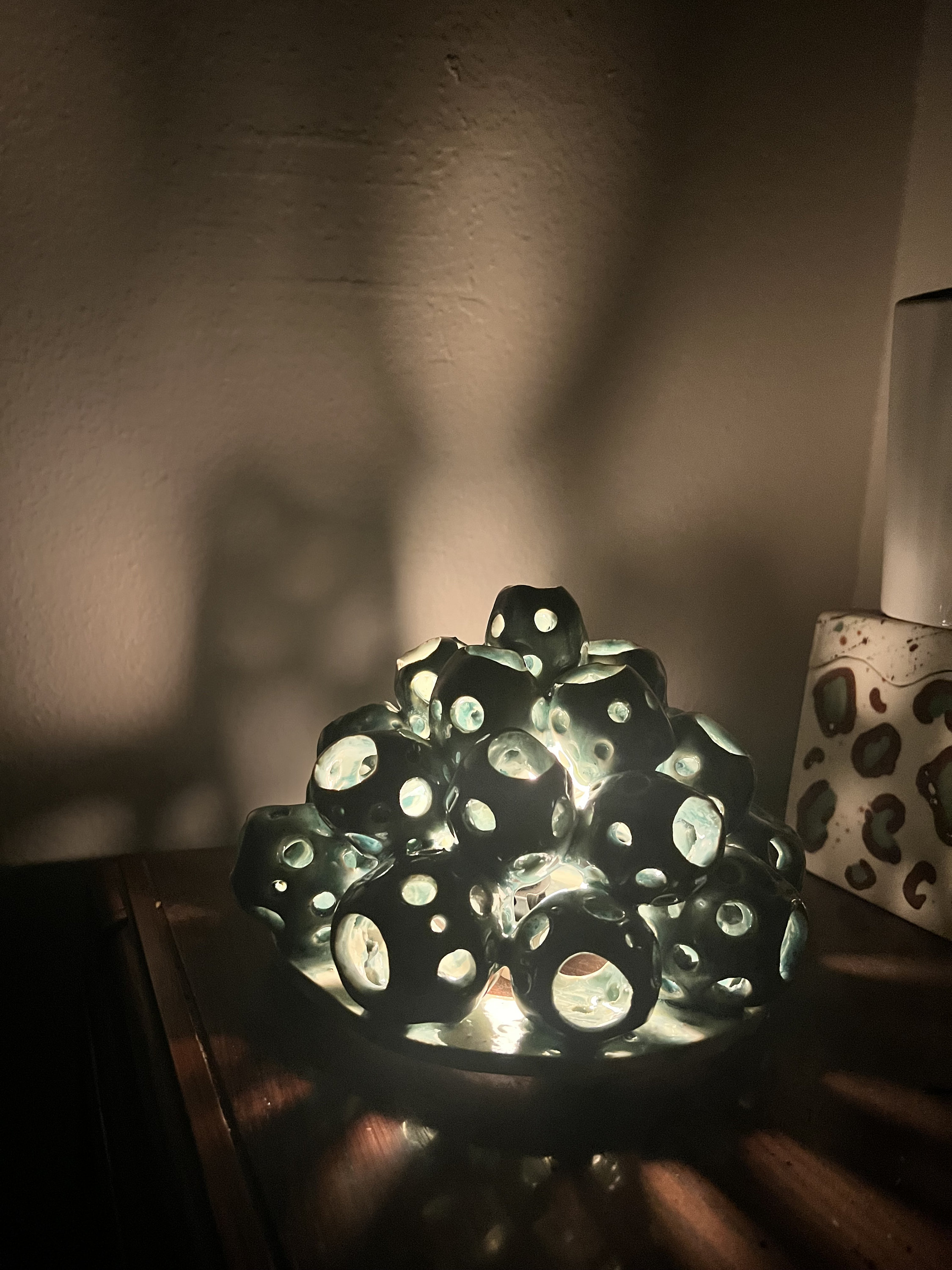 Magical Sea-themed Ceramic Coral Reef Lamp - Etsy