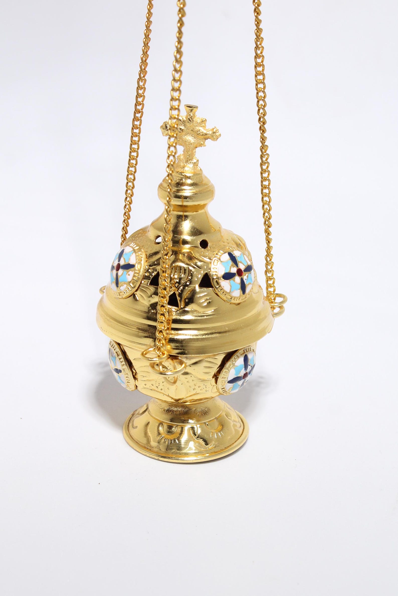 Brass Incense Burner Chain Christian Home Decor Orthodox Catholic ...