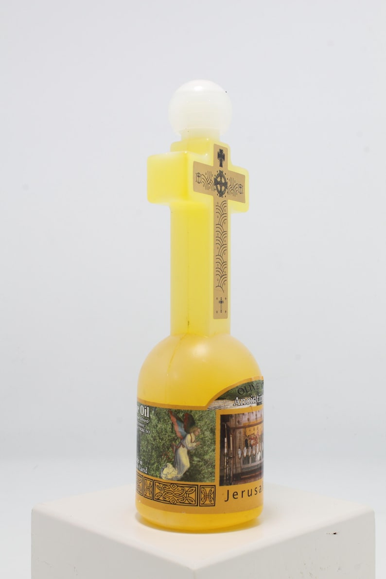 Holy Olive Oil Blessing Olive Oil From the Holy Land of Jerusalem - Etsy
