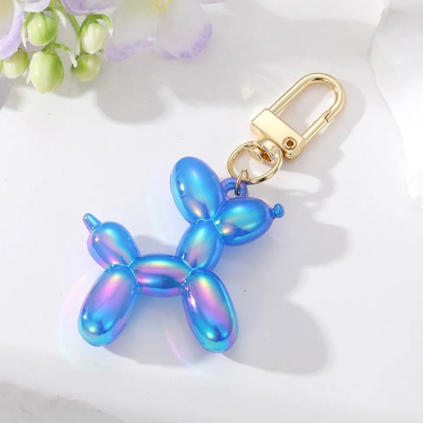Balloon Dog Key Chain - Etsy
