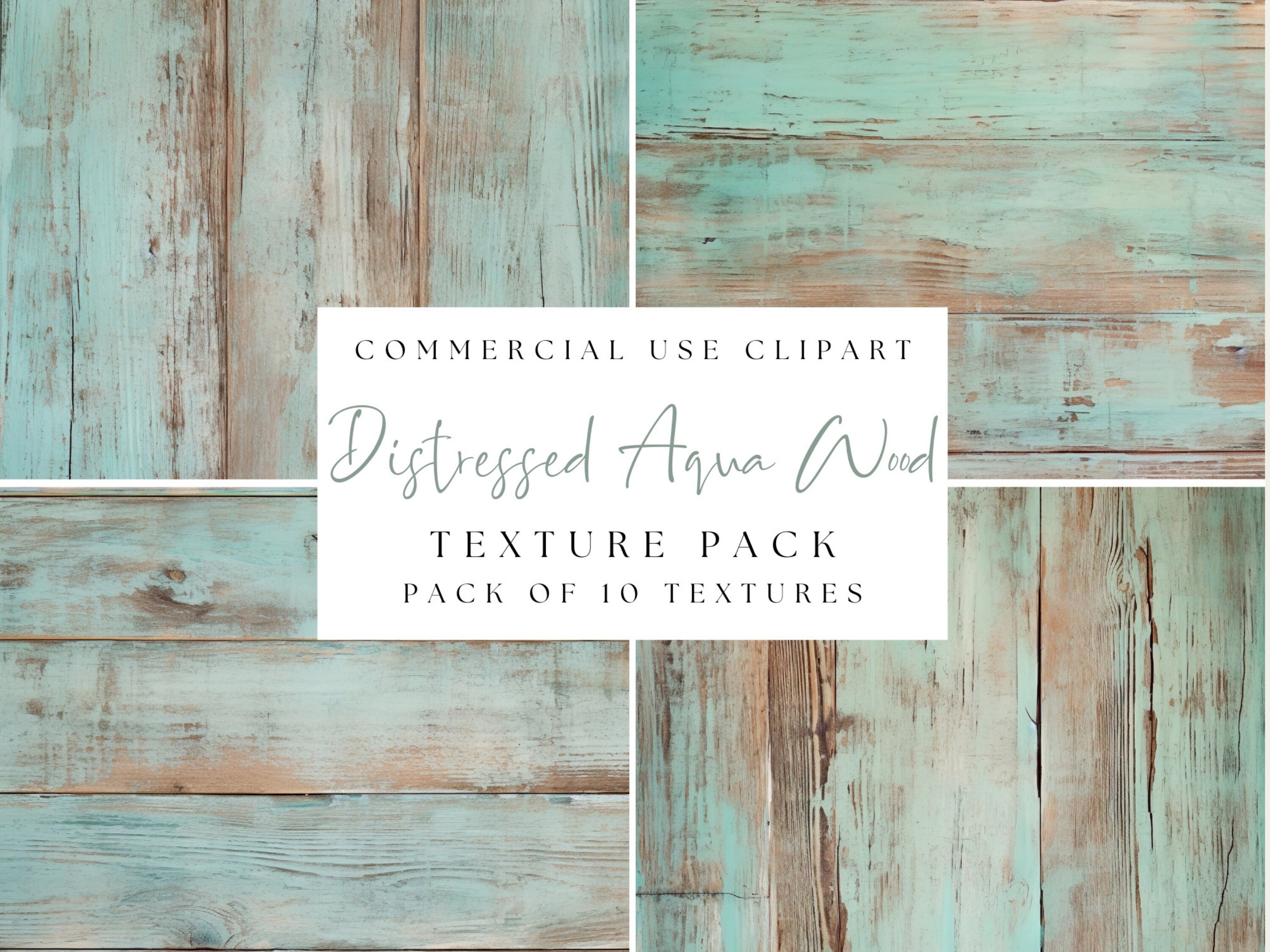 Distressed Wood Texture Bundle. JPEG Images. Wood Grain Background ...