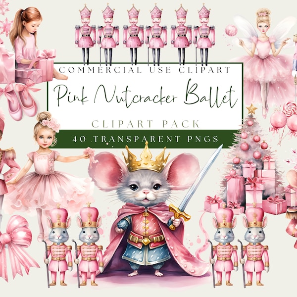 Nutcracker Sugar Plum Clipart - Etsy