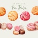 Pan Dulce Clipart. Mexican Sweet Bread Bundle. Mexican Pastries Set ...