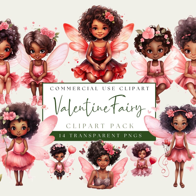 Valentine Fairy - Etsy