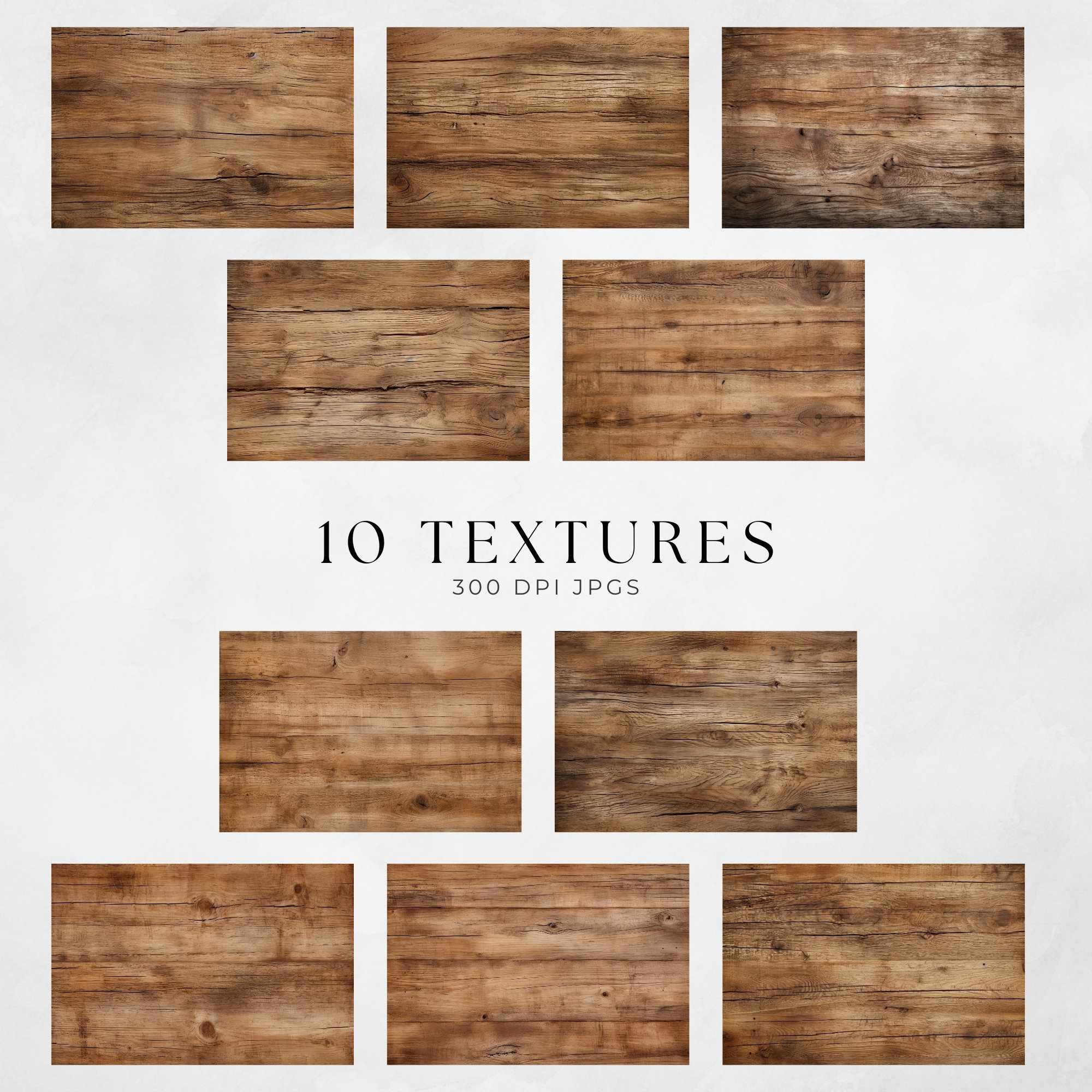 Warm Wood Texture Clipart. Wood Grain Background. JPEG Images. Rustic ...