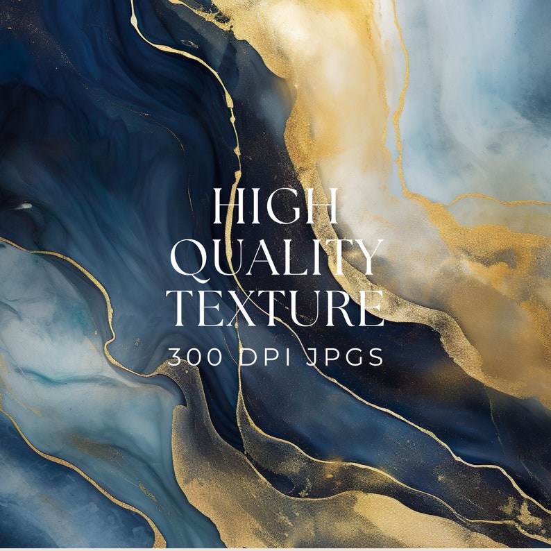 Dark Blue and Gold Abstract Texture Clipart. Commercial Use. Alcohol ...