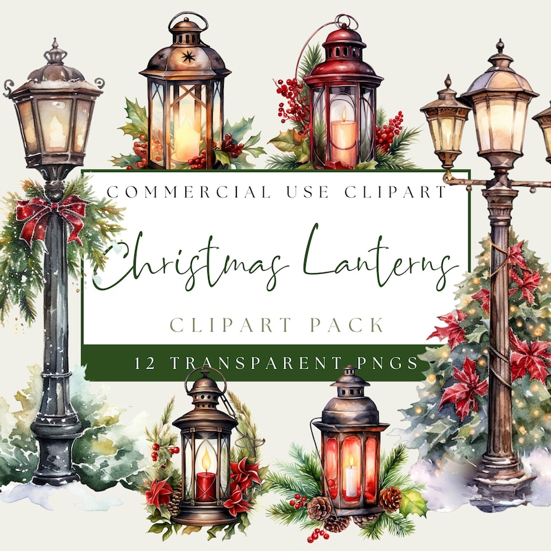 Christmas Lamp Post - Etsy