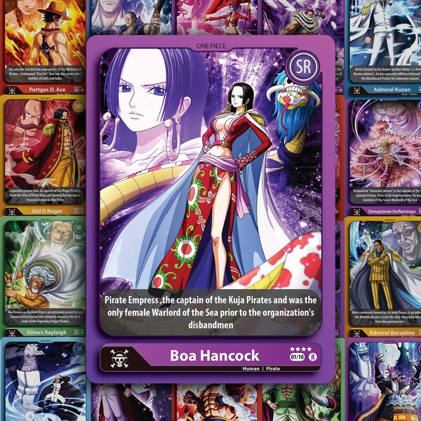 Nami One Piece Cards - Etsy