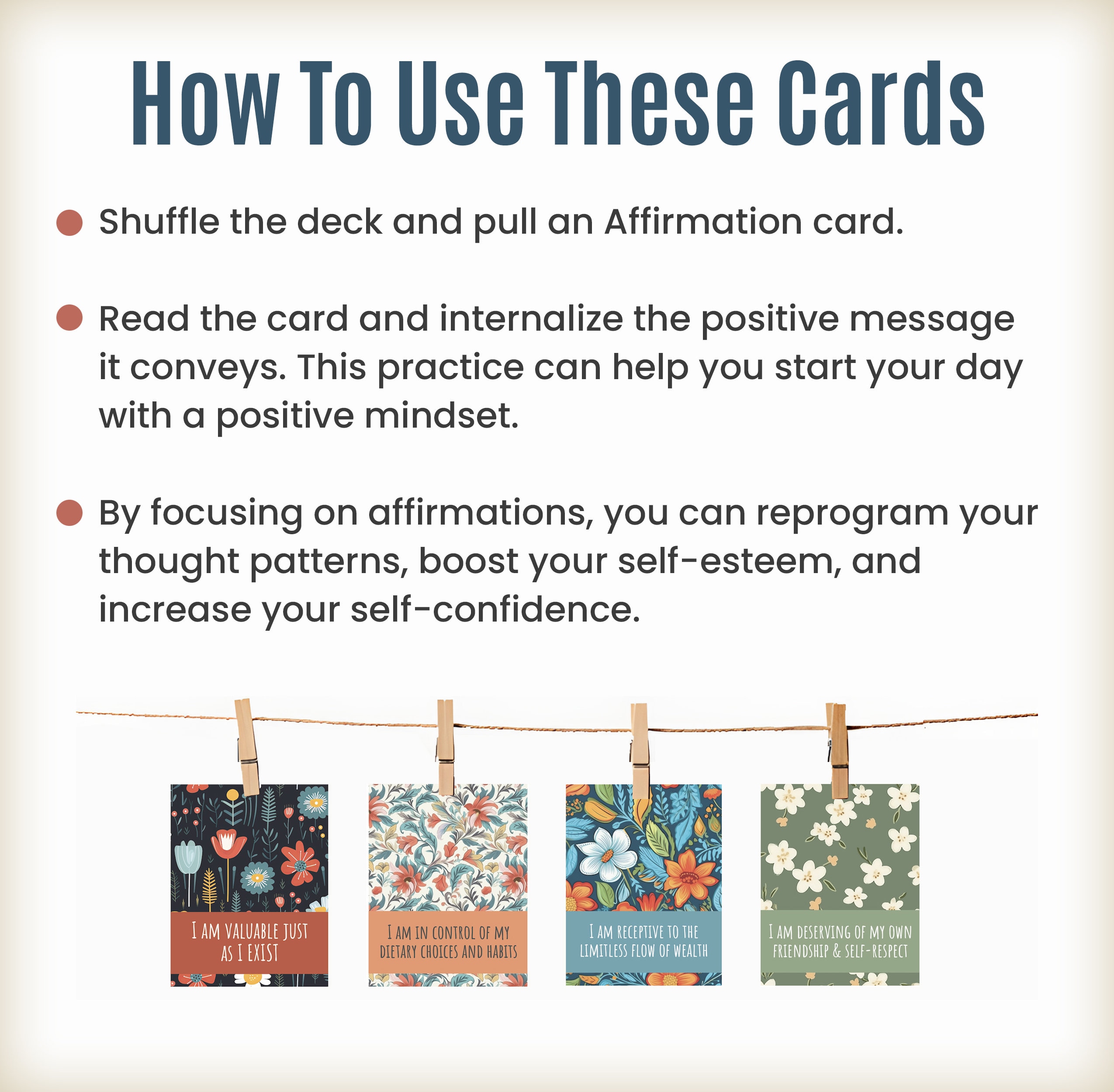I AM Affirmation Cards Printable - Etsy